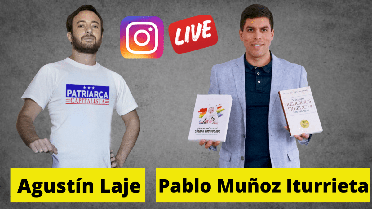 Sesión en vivo con Agustín Laje – Pablo Munoz Iturrieta