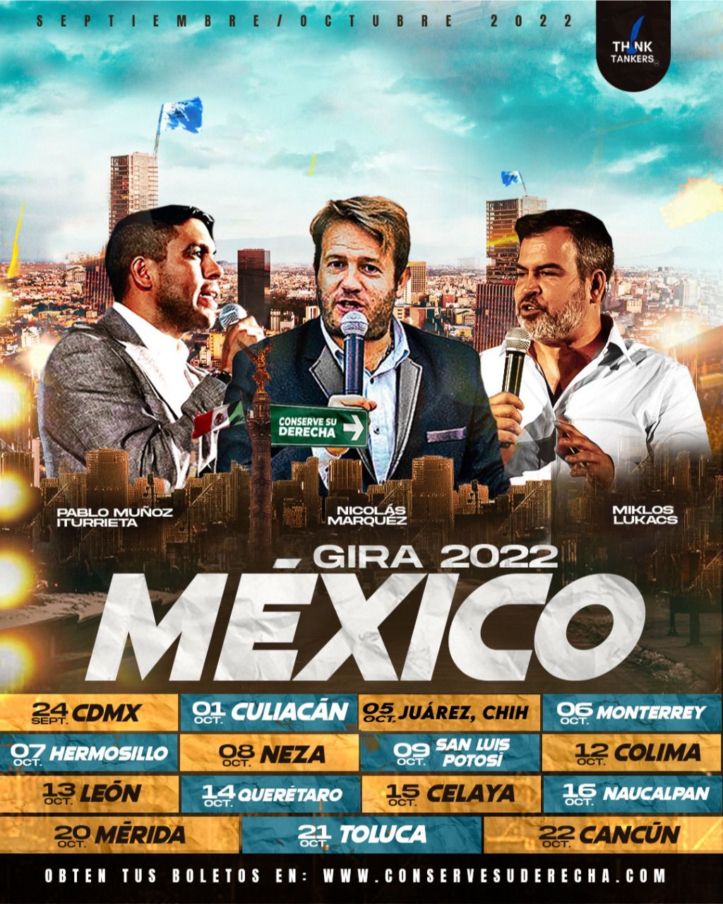 Gira en México 2022 (Sept-Oct) – Pablo Munoz Iturrieta